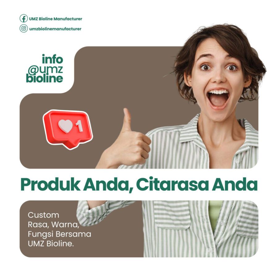 Produk Anda, Citarasa Anda – Custom Rasa, Warna, Fungsi